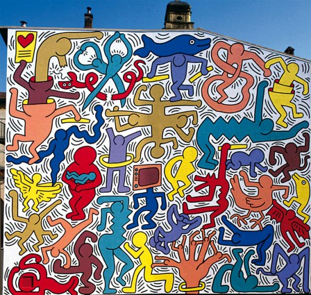 Keith Haring - La classe des GS et des CP de Guiscard