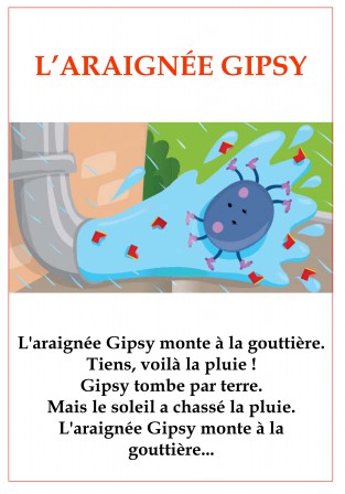 PS - Comptine " L'araignée Gipsy " pour se préparer à écouter la ...