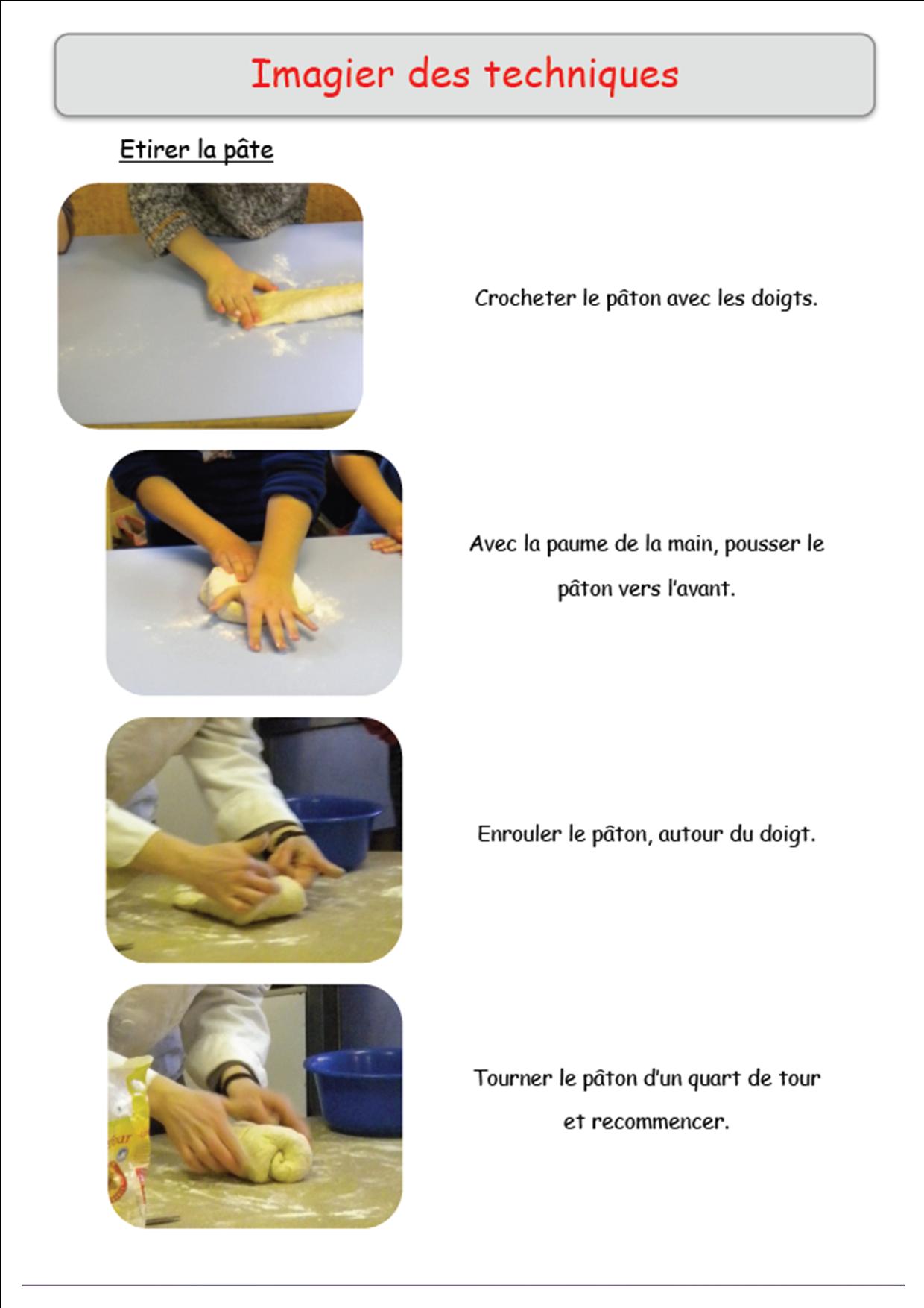 Recette du pain - Yolande Brioy - Petite Section